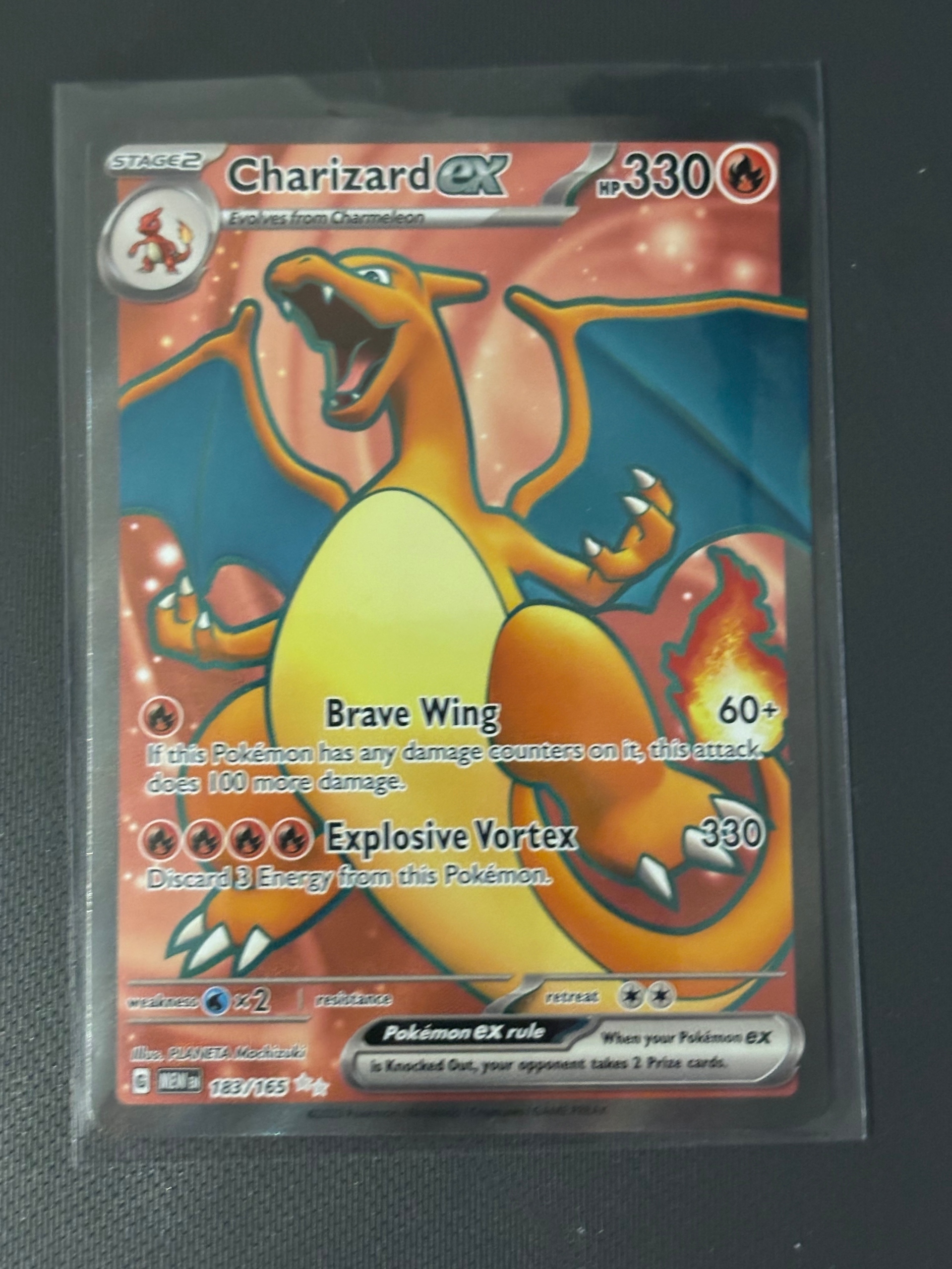 Charizard EX (183/165) Pokémon 151 | Świdnica | Kup teraz na Allegro ...