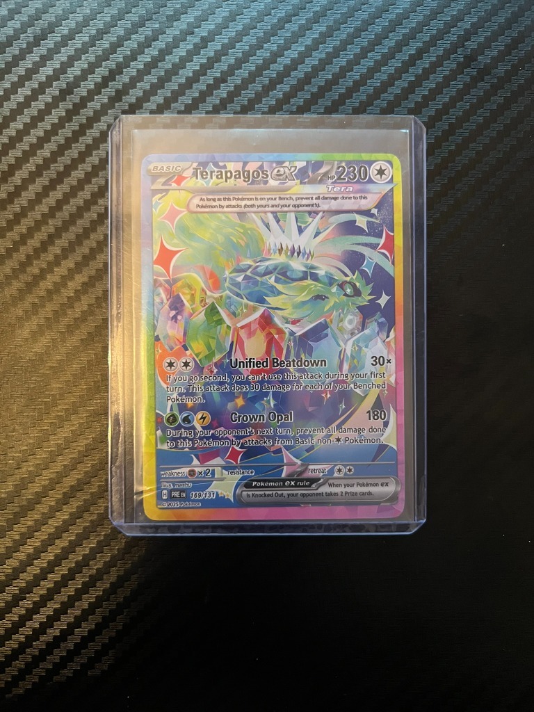 Terapagos ex 169/131 Prismatic Evolutions Pokémon Holo | Brzeziny | Kup ...