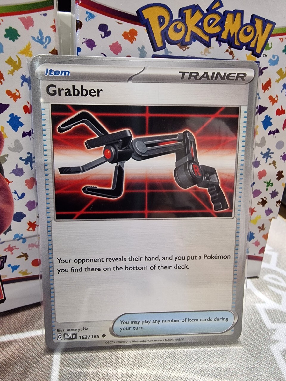 Grabber 162/165 karta trener pokemon 151 | Gdańsk | Kup teraz na ...