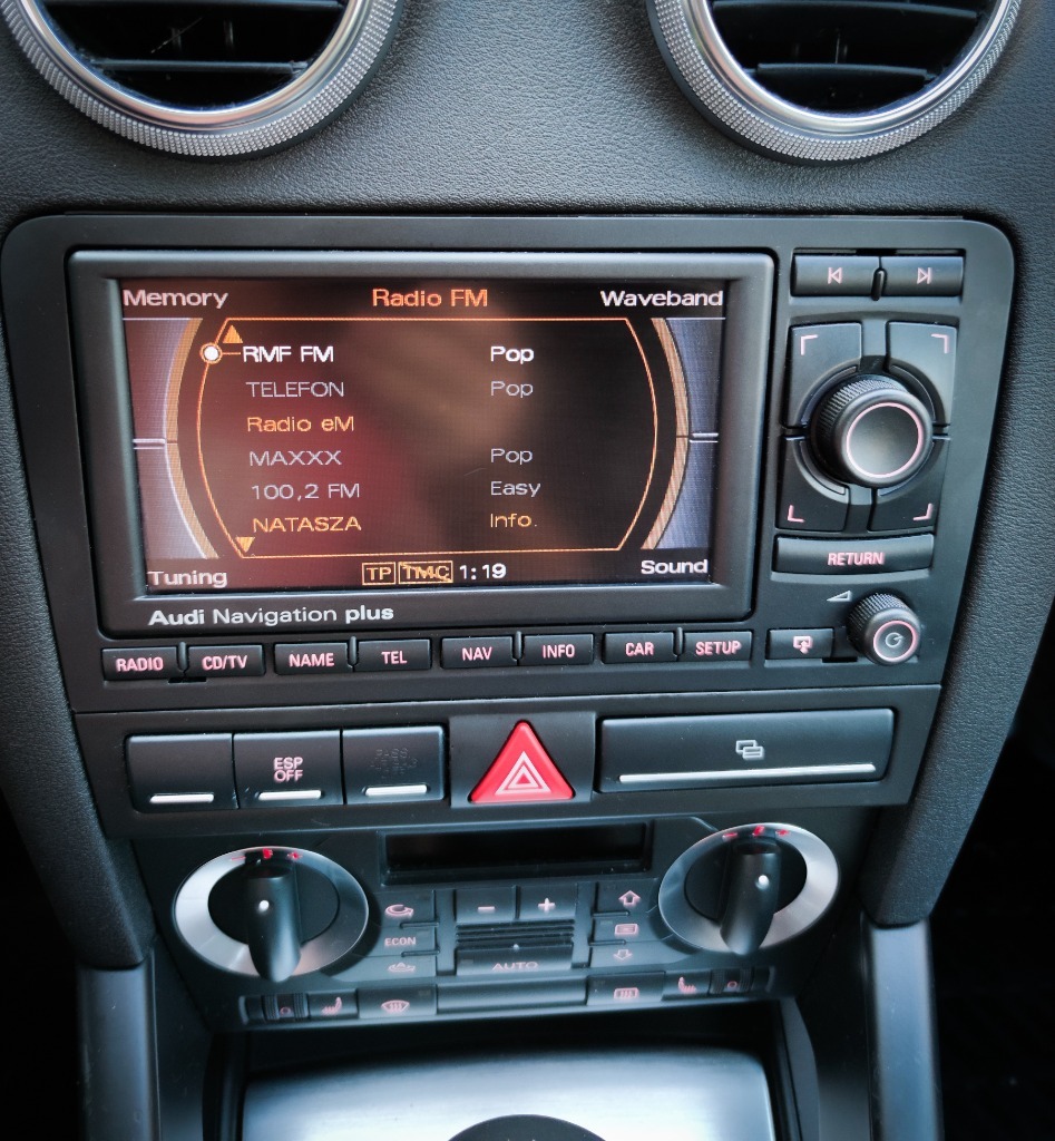 AUDI A3 8P RADIO NAVI RNS RNS-E 8P0035192 | Zawiercie | Ogłoszenie na Allegro Lokalnie