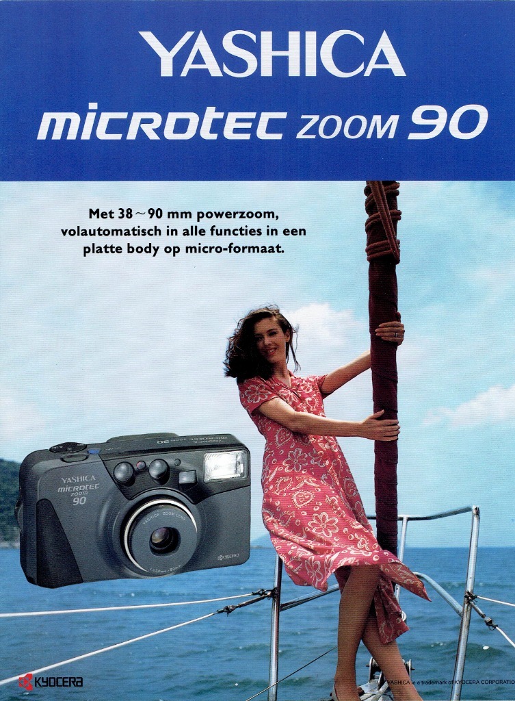 YASHICA microtec zoom 90 folder katalog 1995 rok | KRAKÓW | Kup teraz na Allegro Lokalnie