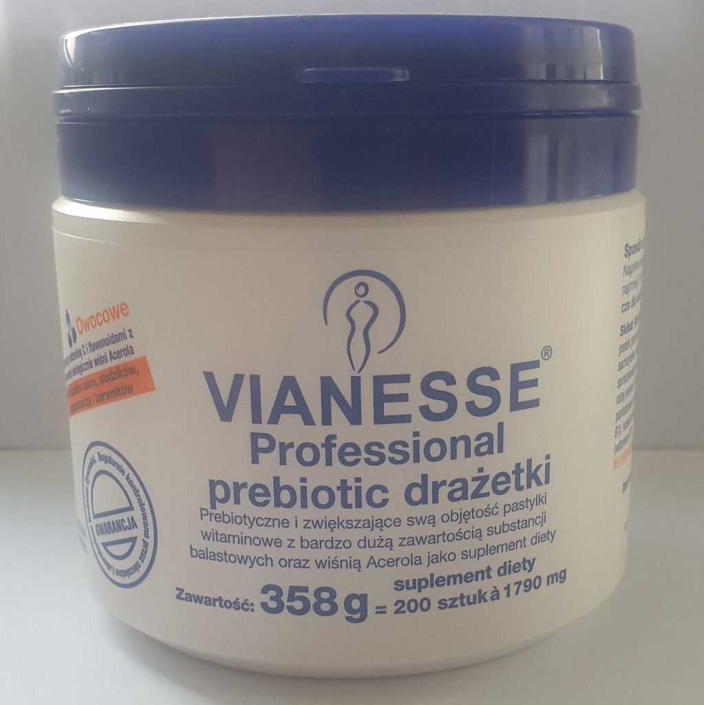 Vianesse prebiotic drażetki owocowe | Warszawa | Kup teraz na Allegro ...