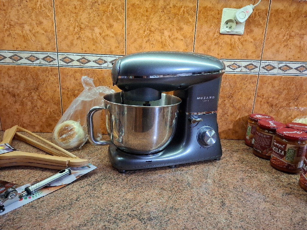 Robot kuchenny planetarny Mozano Kitchen Mae 3w1 6 2l 2000W srebrny ...