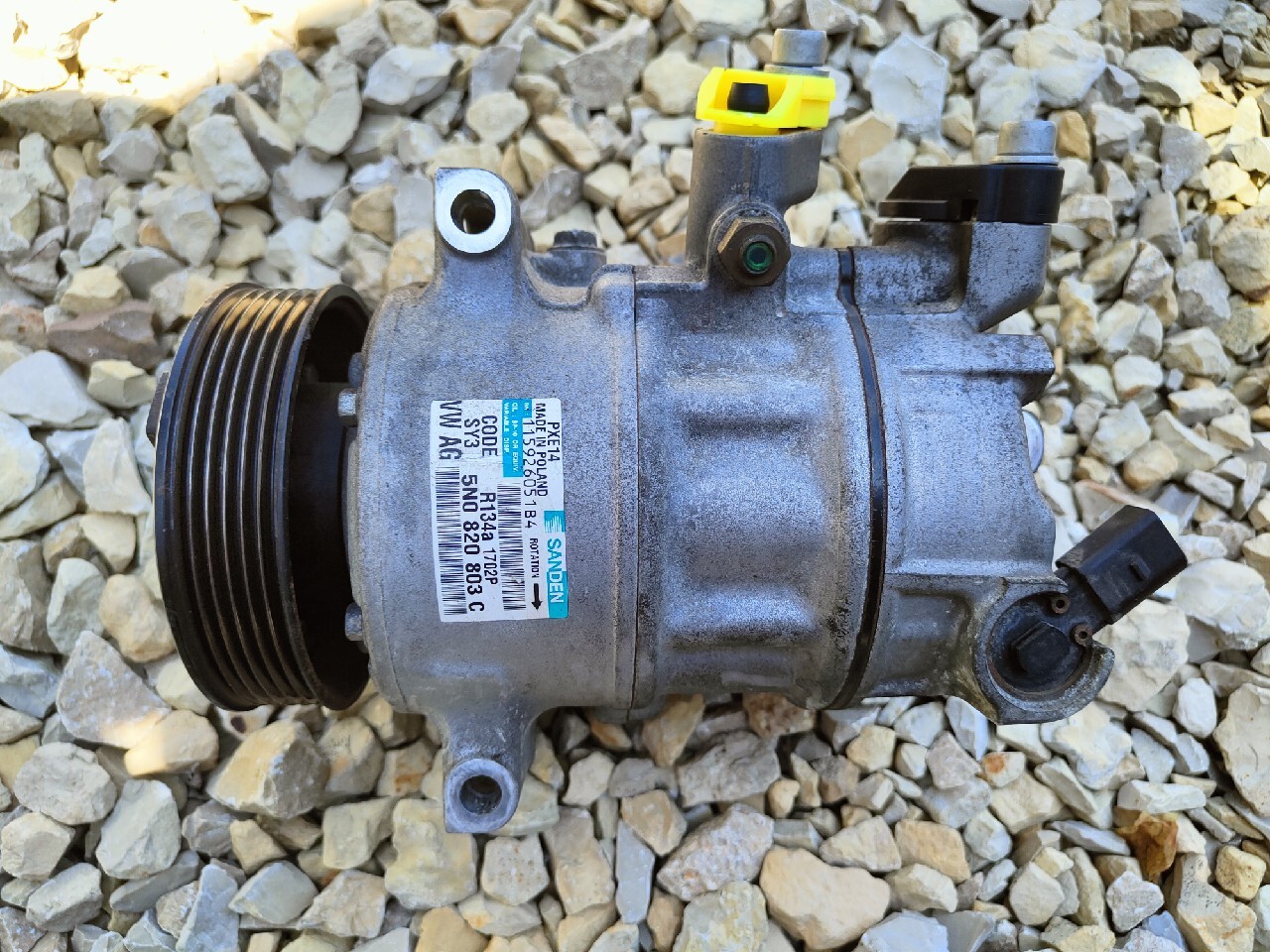 Kompresor Klimatyzacji Sanden PXE14 1702P VW AG Audi a3 8p | Pszczyna ...