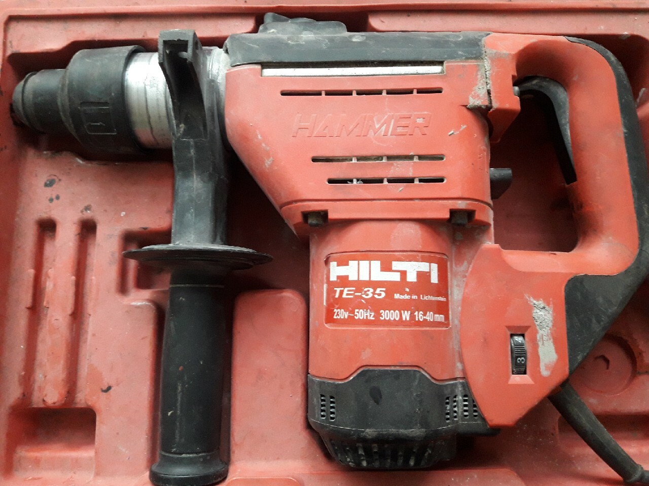 Hilti TE-35 młotowiertarka Hammer 3000W | Łódź | Kup teraz na Allegro ...