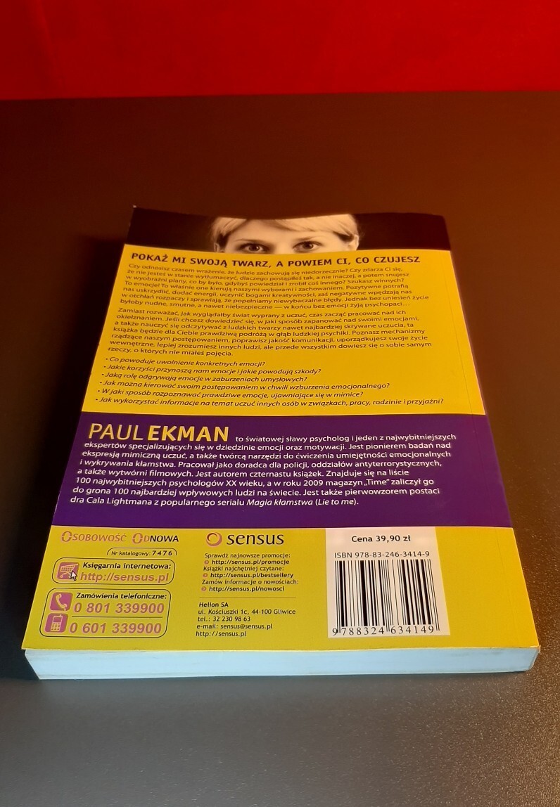 Emocje ujawnione. Paul Ekman | Lublin | Kup teraz na Allegro Lokalnie