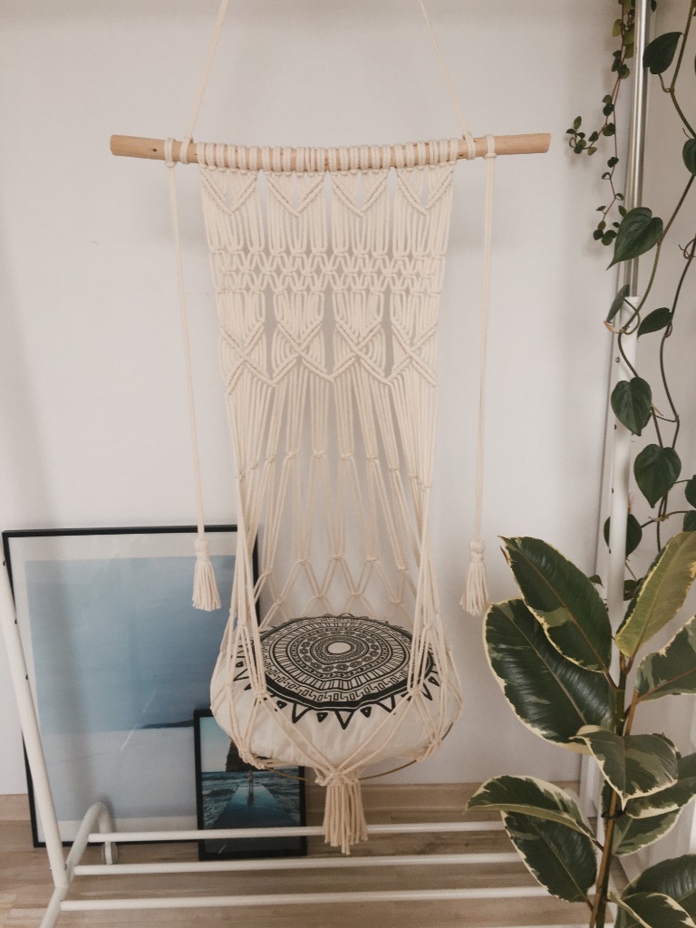 hamak dla kota makrama diy boho legowisko | Radom | Kup teraz na ...