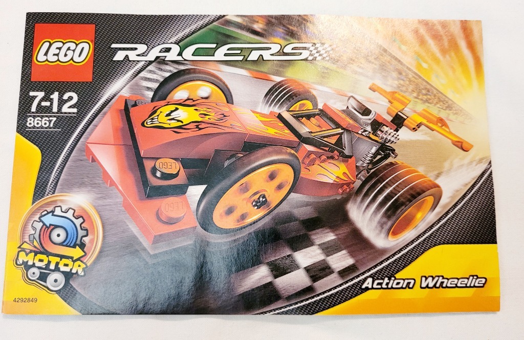 LEGO RACERS 8667 Action Wheelie | Swarzędz | Kup teraz na Allegro Lokalnie