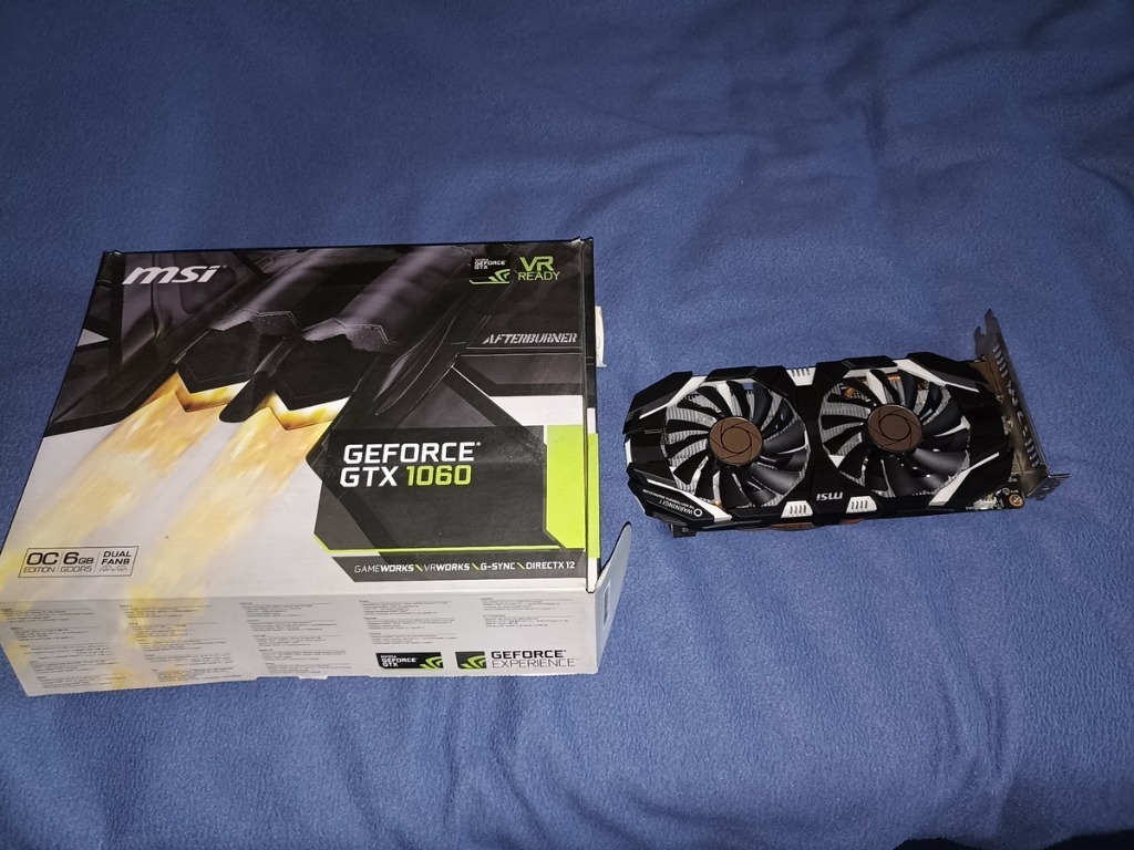 Nvidia GeForce GTX 1060, 6GB, uszkodzona | Wrocław | Licytacja na ...