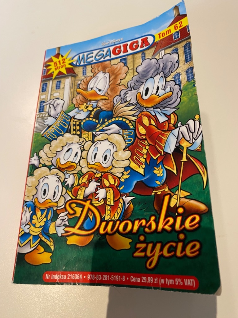 Mega Giga. Tom 62. Dworskie Życie. | Olsztyn | Kup teraz na Allegro ...