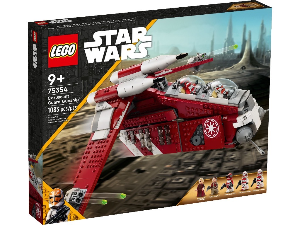 LEGO 75354 Star Wars Kanonierka Gwardii Coruscańskiej BEZFIGUREK ...