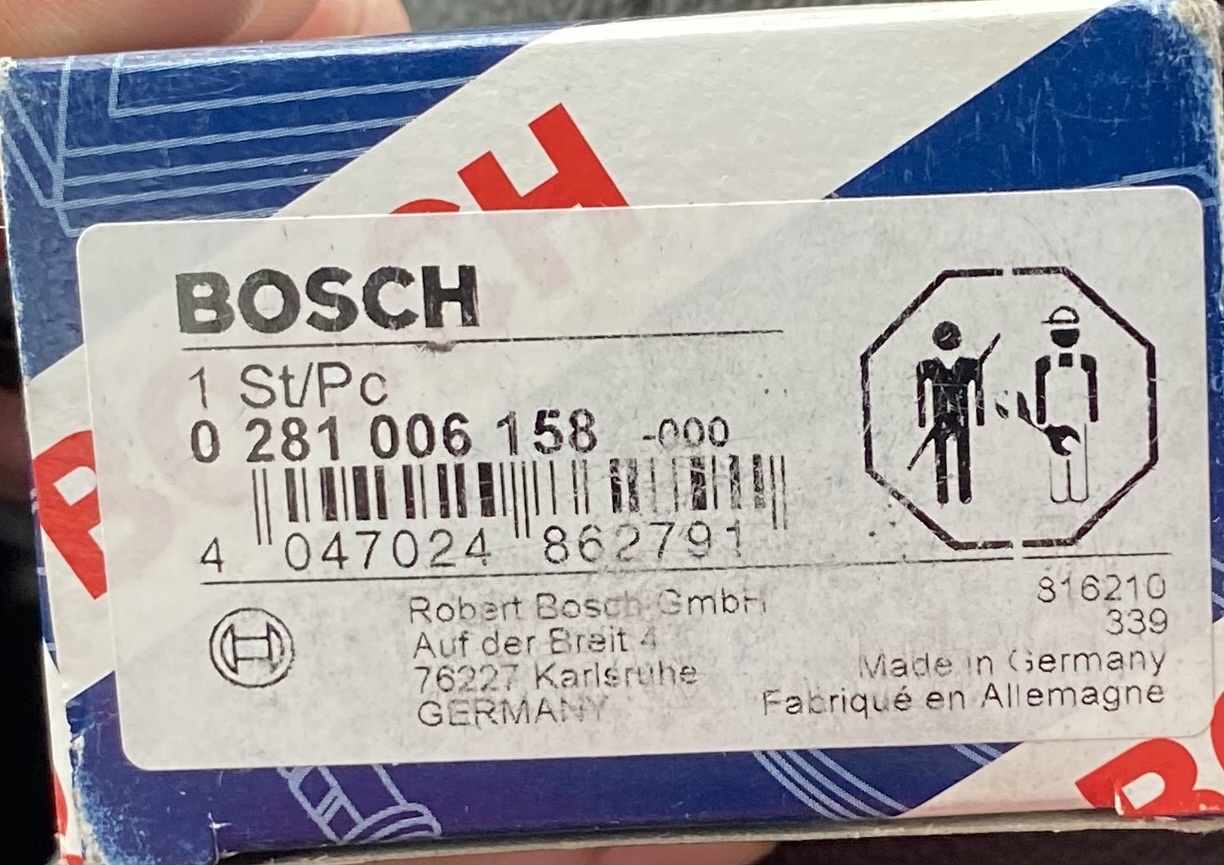 Bosch 0 281 006 158 Czujnik ciśnienie paliwa | Pleszew | Kup teraz na ...