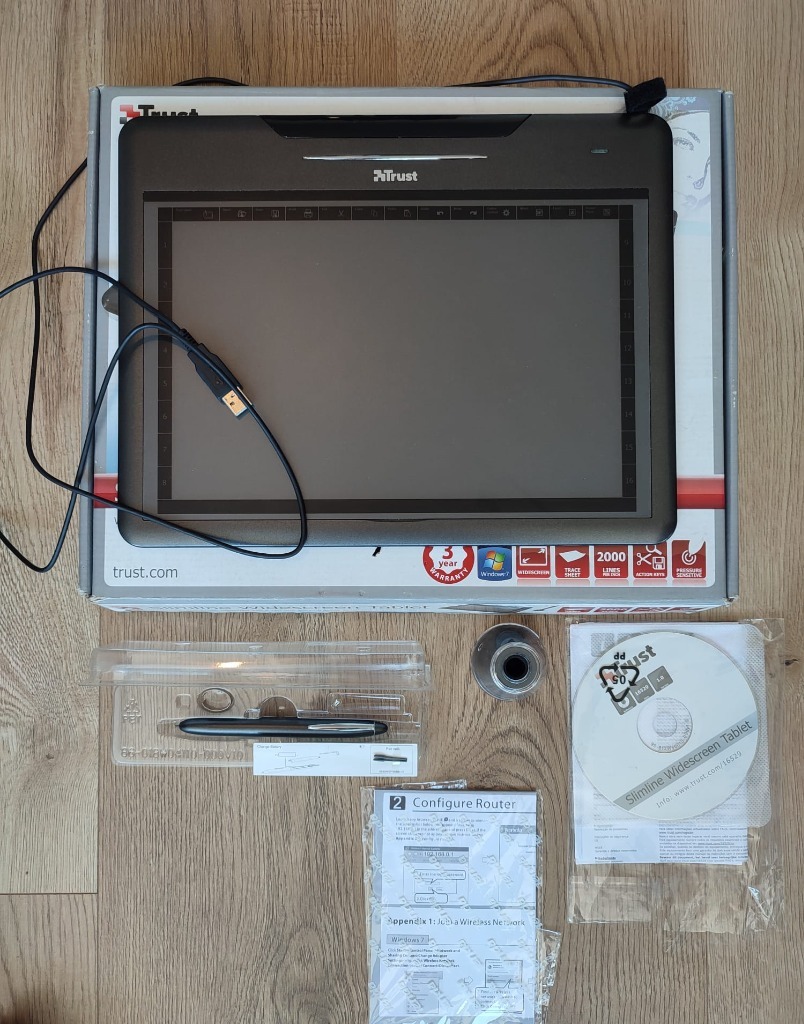 Trust Slimline Widescreen Tablet Graficzny 16529 | Bytom | Kup teraz na ...