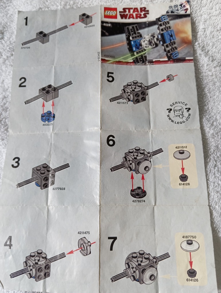 LEGO Star Wars 8028 Tie Fighter polybag | Jelcz-Laskowice | Kup teraz ...