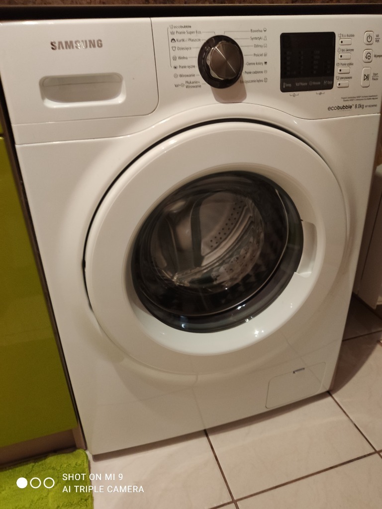 OKAZJA pralka Samsung eco - bubble 8kg 1400 obr. | Łazy | Kup teraz na ...