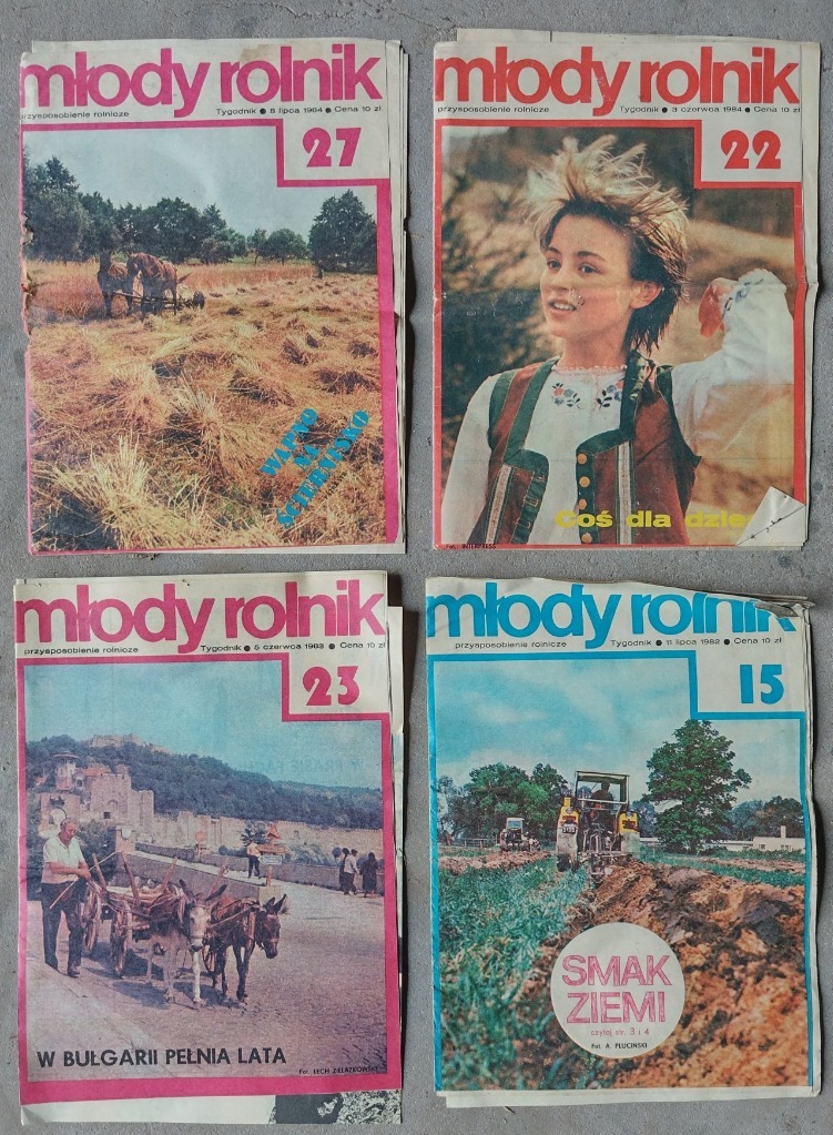 Rolnicze gazety z lat '80 -Nowa Wieś, Młody Rolnik | Turka | Licytacja ...