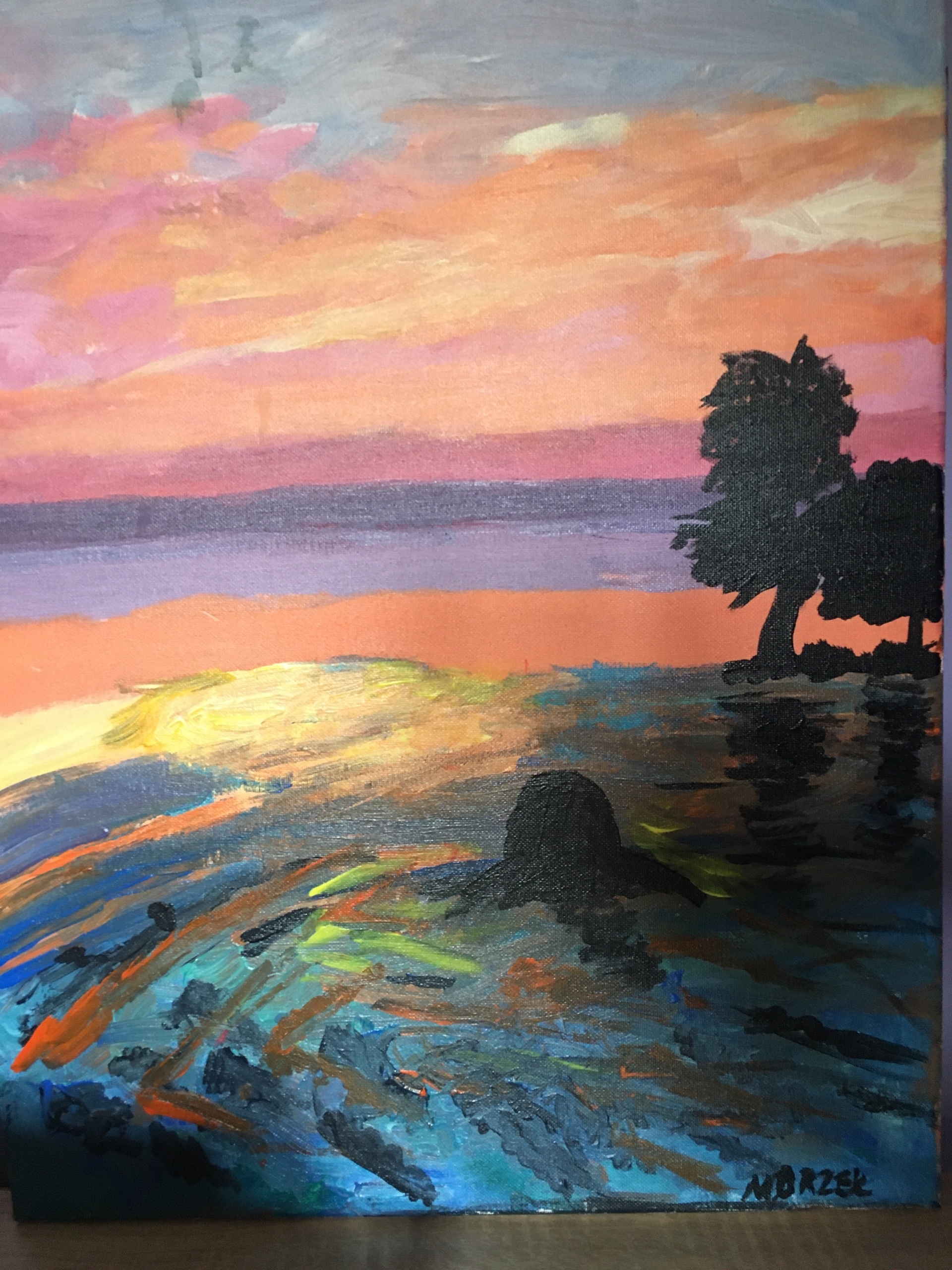Obraz akryle 30x40 „Pływaczka” | Chmielnik | Kup teraz na Allegro Lokalnie