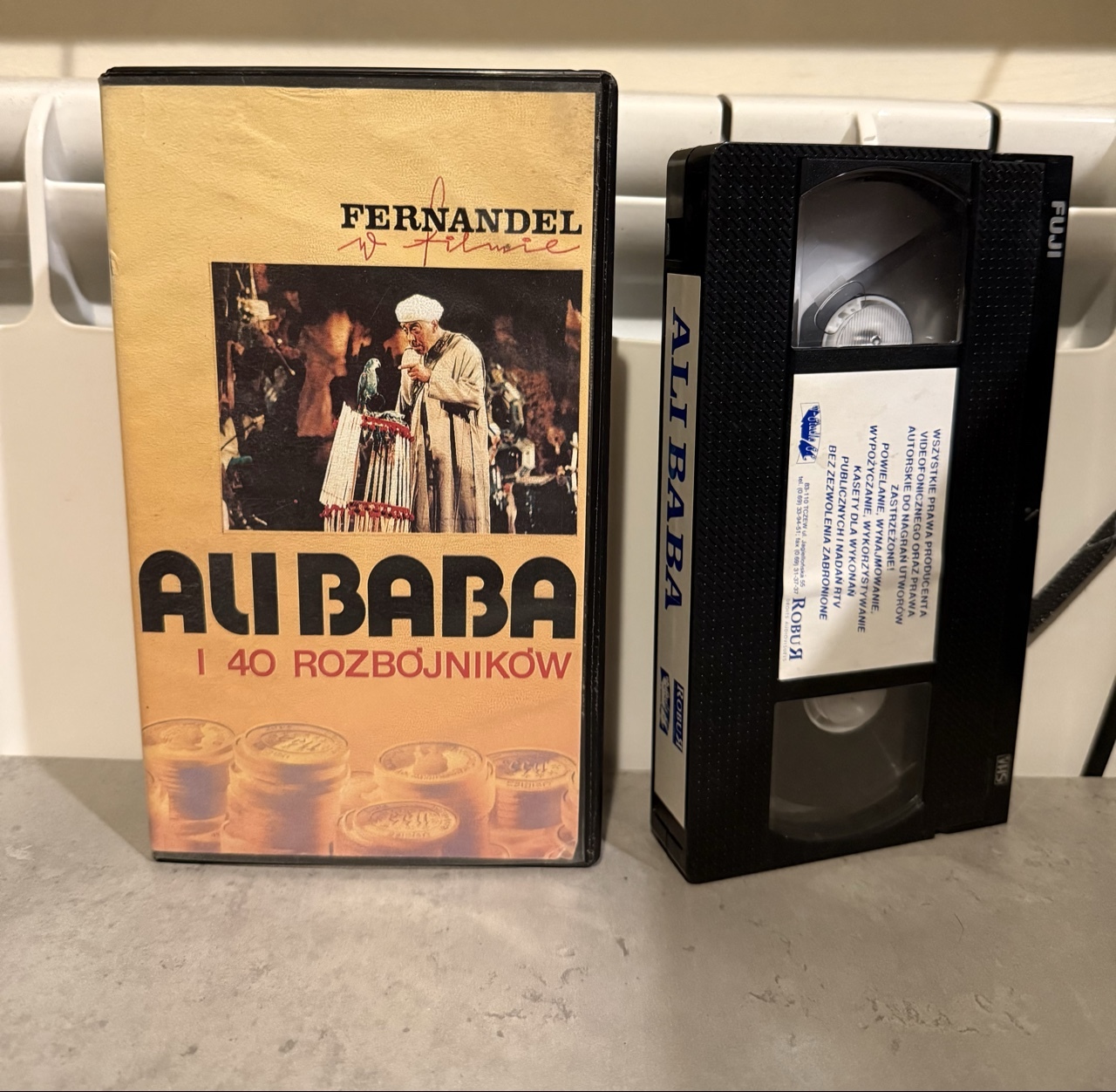 Alibaba i 40 Rozbójników Wytwórnia ROBUR VHS | Wrocław | Kup teraz na ...