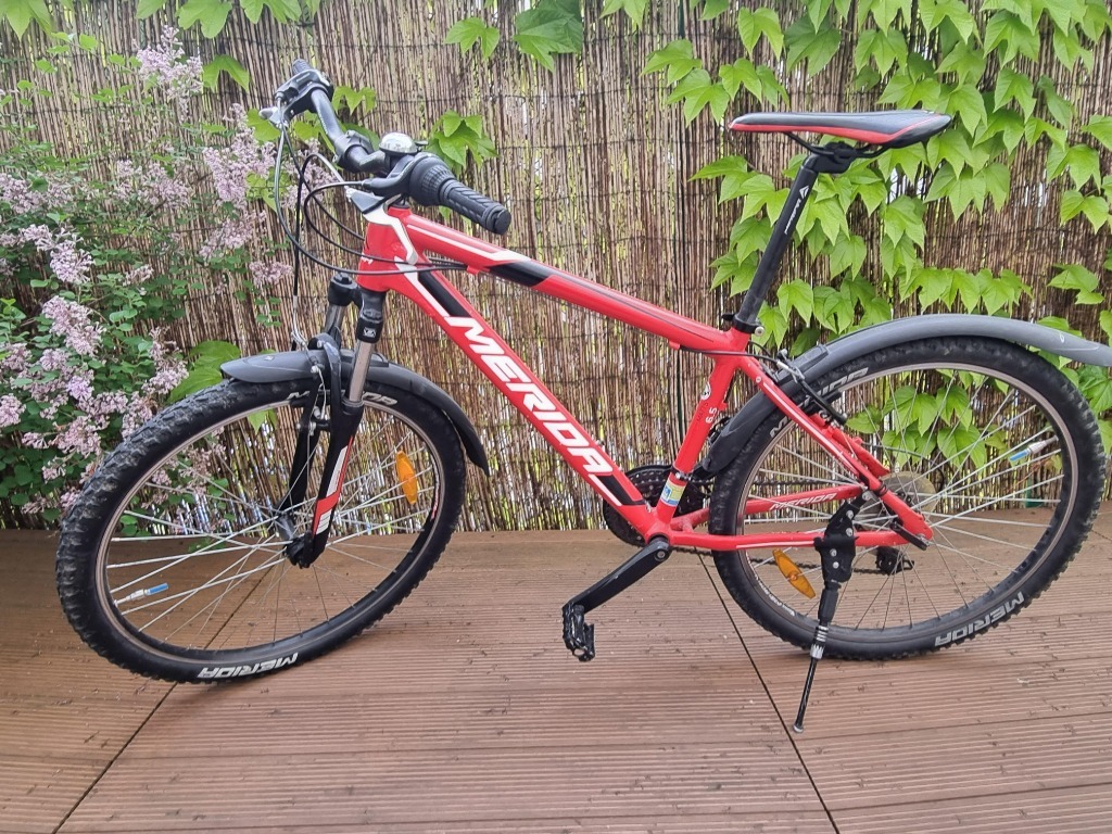 Rower Merida Matts 6 5 czerwony | Warszawa | Kup teraz na Allegro Lokalnie
