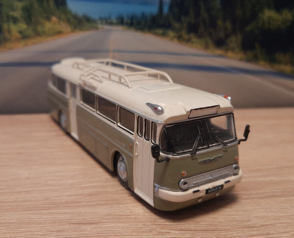 Kultowy Ikarus 66 - skala 1:72 z gazetką. | Krosno | Kup teraz na ...