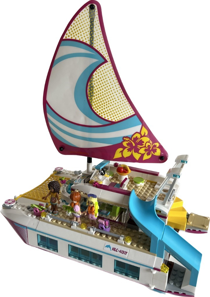 LEGO Friends 41317 Słoneczny katamaran kpl z instr | Kicin | Kup teraz ...