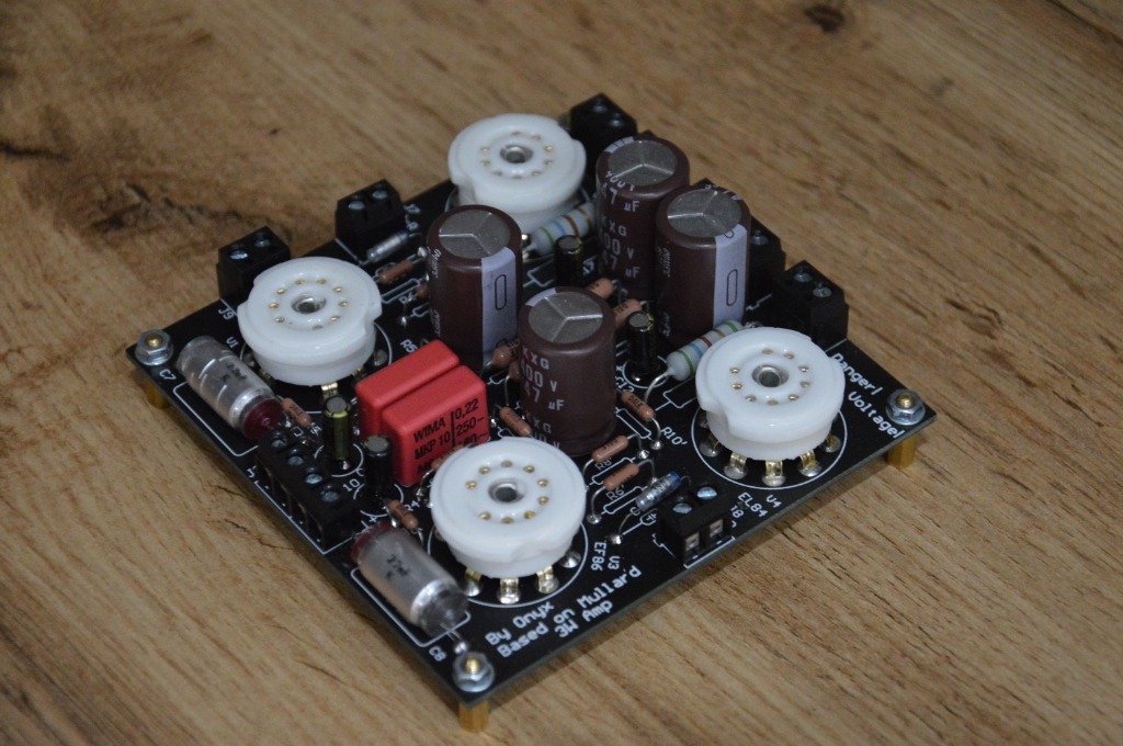 Płytka PCB, wzmacniacz SE EL84 EF86 Mullard 3W | Rzeszów | Kup teraz na ...