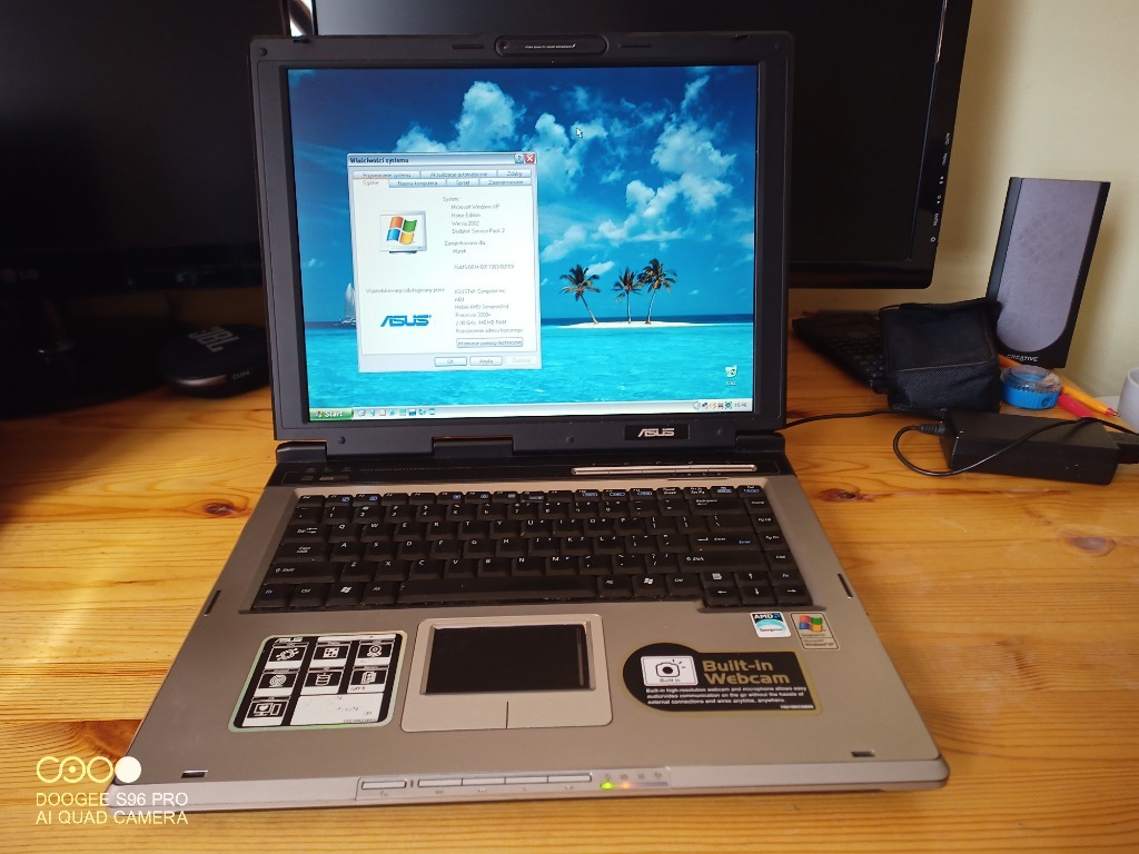 Sprawny laptop Asus A6000, dysk 60 GB, 448 MB RAM | Kraków | Kup teraz ...