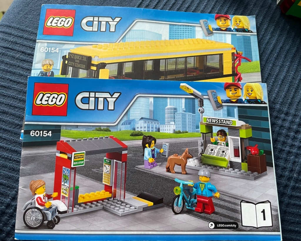 Lego City 60154 Przystanek autobusowy | Zabrze | Kup teraz na Allegro ...