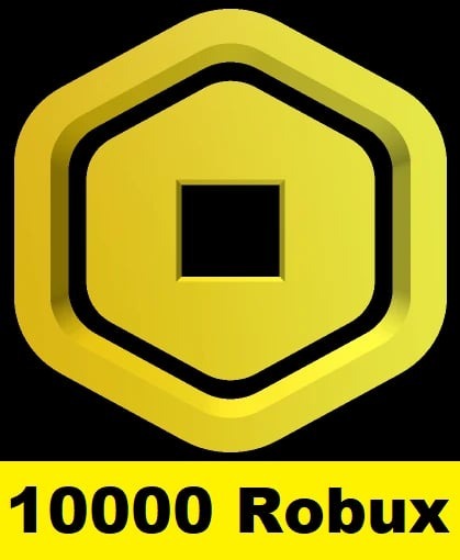 ROBLOX ROBUX 10.000 SZTUK 10K ROBUXÓW ROBUXY WALUTA DO GRY ROBLOX ...