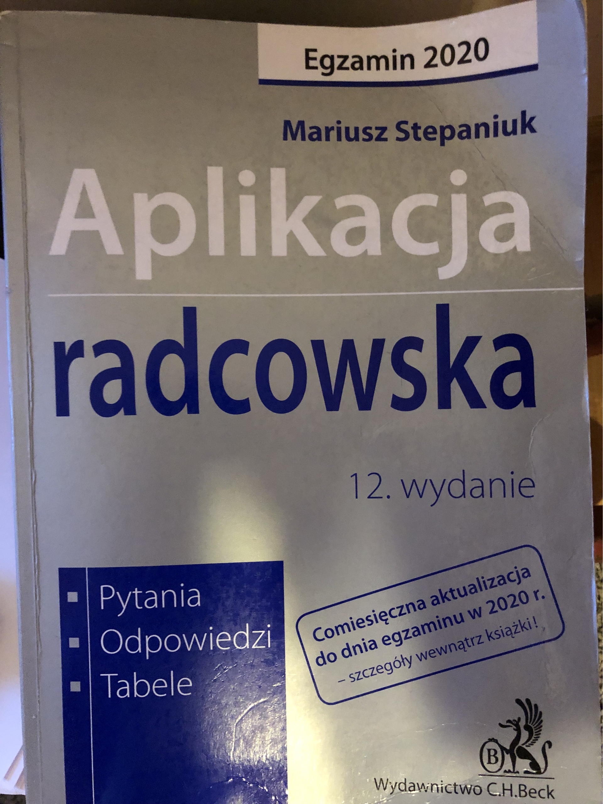 Stepaniuk, aplikacja radcowska | Wrocław | Kup teraz na Allegro Lokalnie