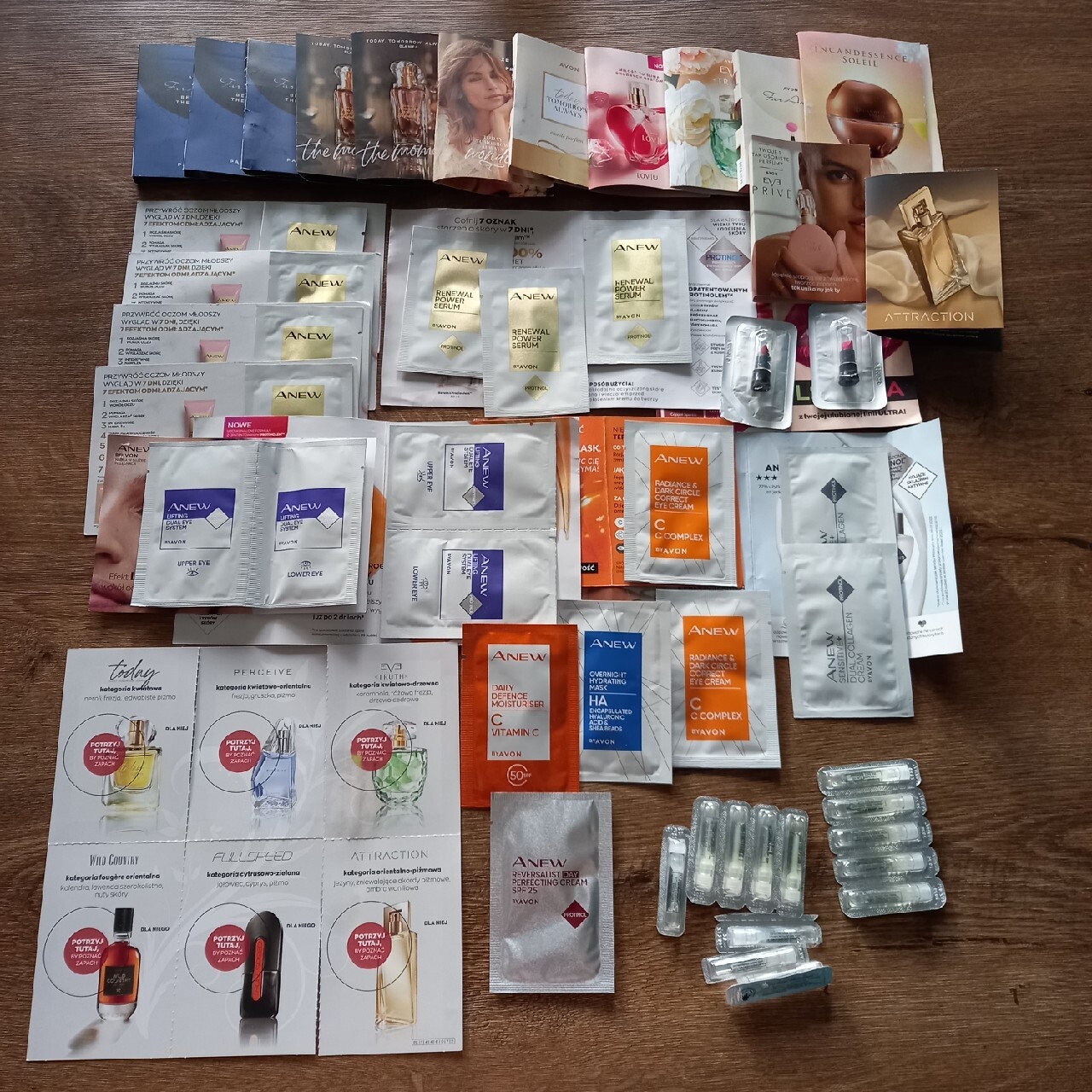 Avon zestaw próbek, próbki kosmetyków 46 sztuk | Grudziądz | Kup teraz ...
