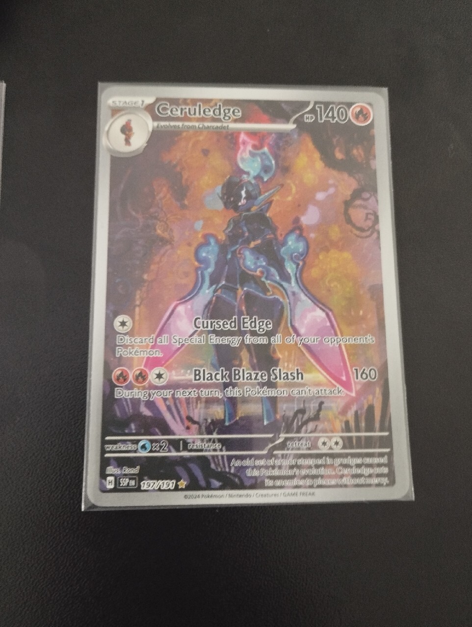 Ceruledge illustration rare IR - Surging Sparks SSP | katowice | Kup ...