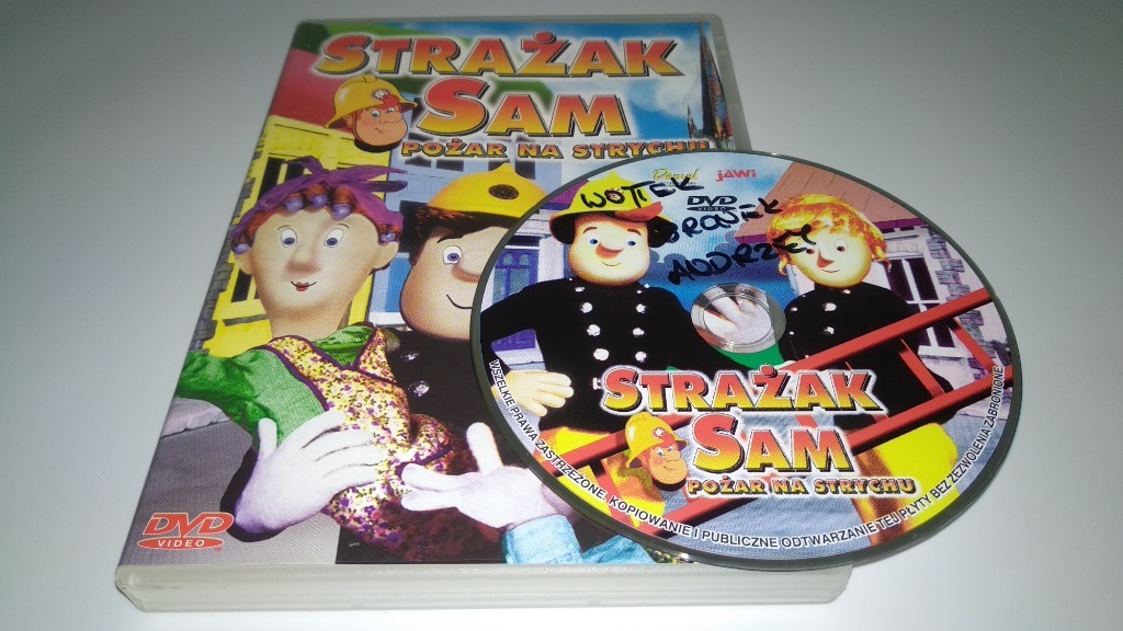 STRAŻAK SAM POŻAR NA STRYCHU - DVD | RADZYŃ PODLASKI | Licytacja na ...