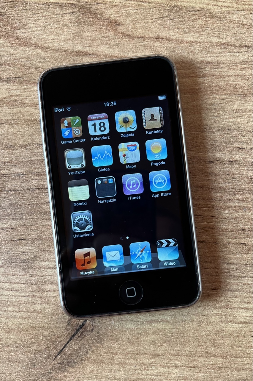 Apple iPod touch 2 gen 8GB. A1288. Black. Sprawny | Chojnice | Kup ...