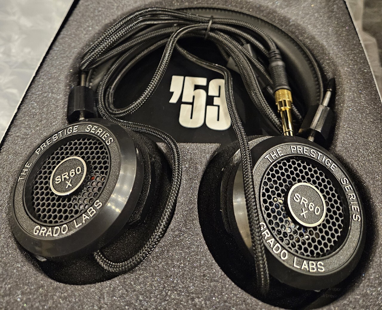 Słuchawki Grado SR60x + przedłużacz 4 5m Grado + adapter Grado OKAZJA ...