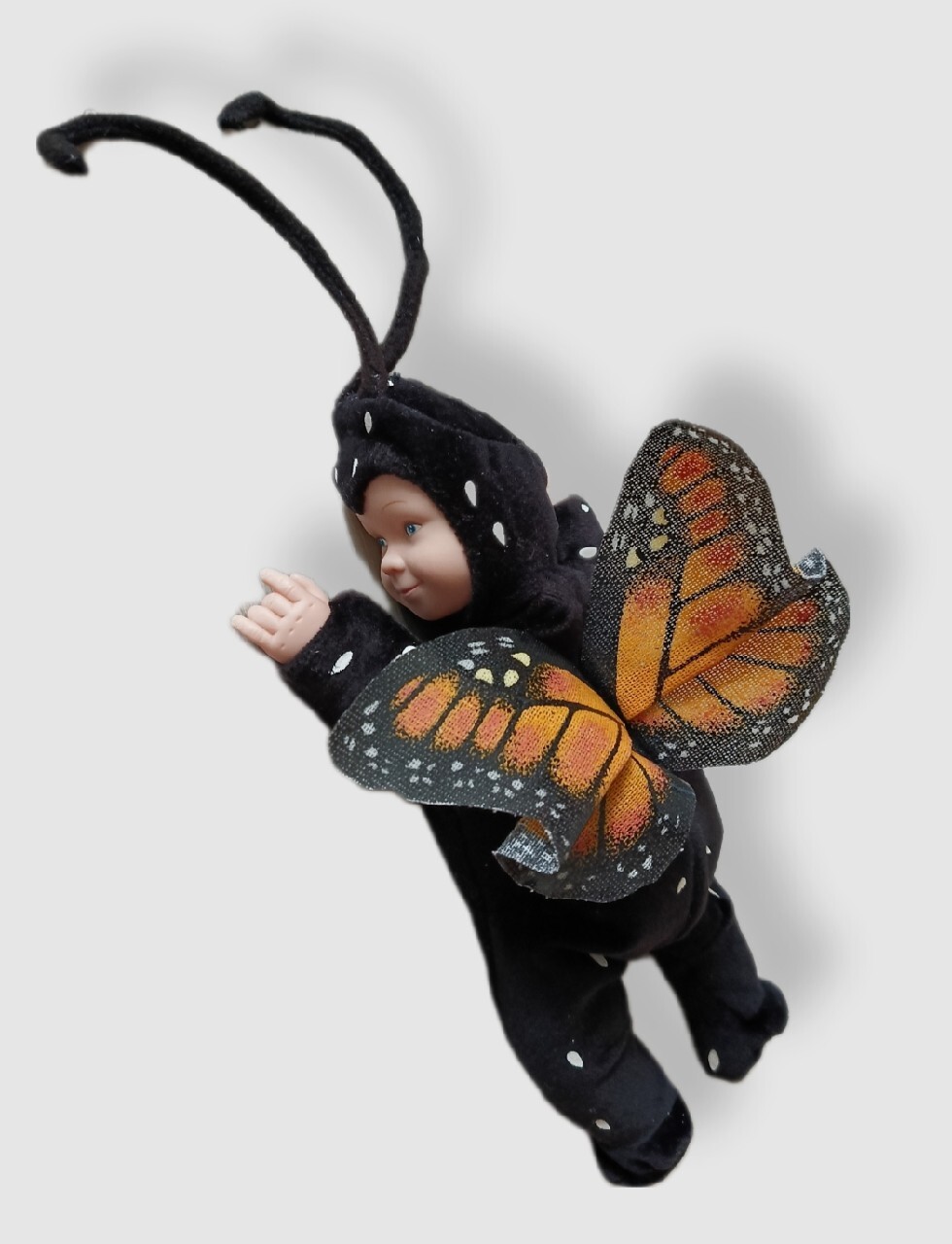 Anne Geddes Motyl lalka Baby Butterfly maskotka vintage 1998r 30cm ...