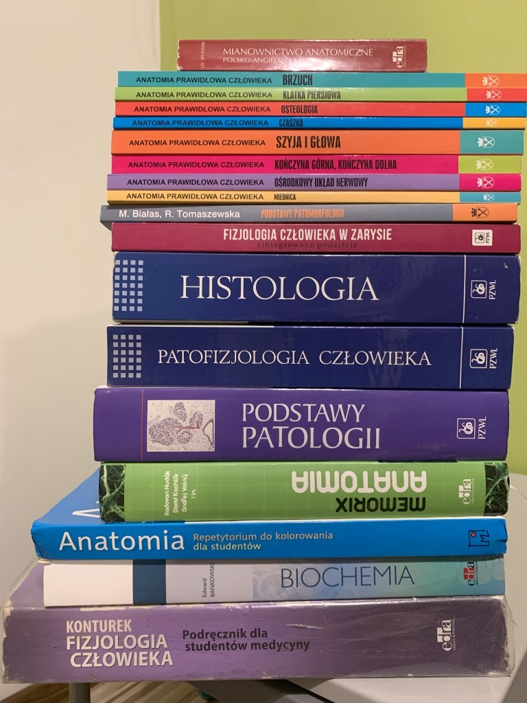 Medycyna 1/2 rok; zestaw podręczników | Warszawa | Kup teraz na Allegro ...