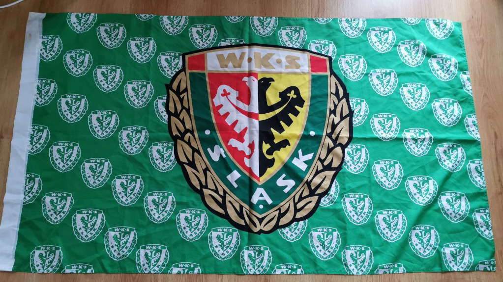 Flaga ŚLĄSK WROCŁAW 150 X 85 cm | Grudziądz | Kup teraz na Allegro Lokalnie