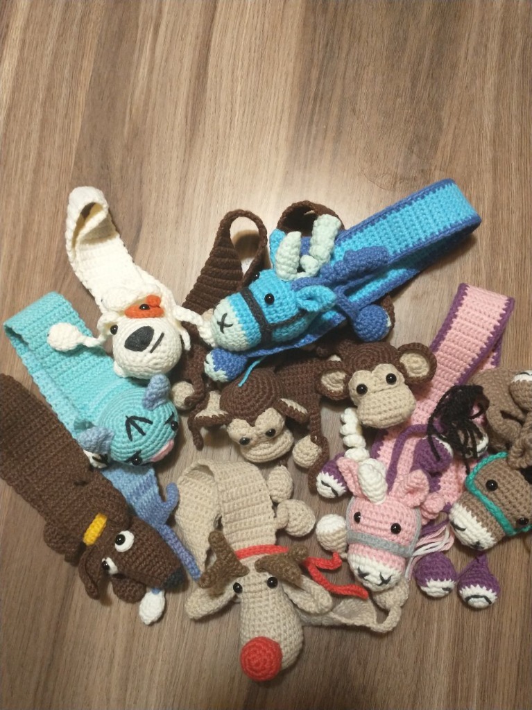 Zakładka na szydełku pies Reksio Jack Russell terr | Kraków | Kup teraz ...