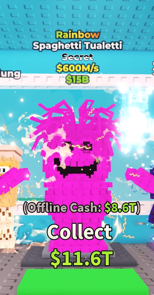 Spaghetti Tualetti Rainbow 600m/s!!! RZADKI Steal a Brainrot Roblox SEKRET | sianów | Kup teraz ...