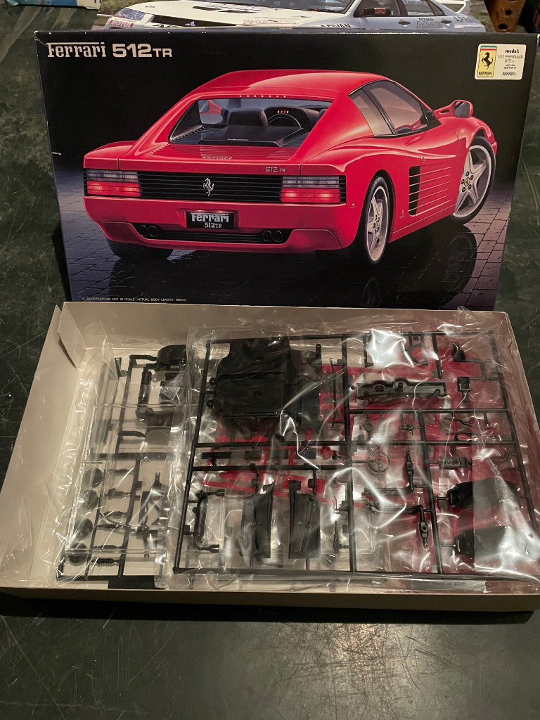 Fujimi Ferrari 512TR America 1/24 | Warszawa | Licytacja na Allegro ...