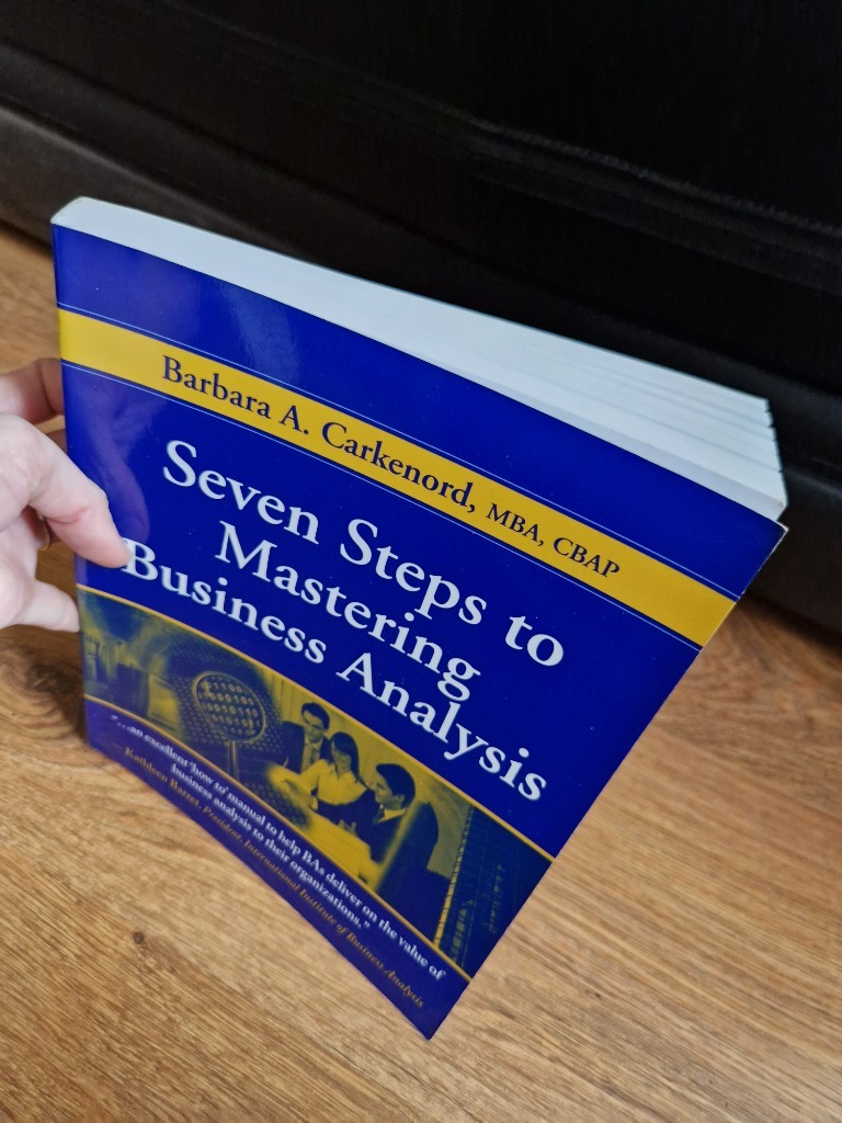Seven Steps to Mastering Business Analysis | Kraków | Kup teraz na ... Seven Steps to Mastering Business Analysis | Kraków | Kup teraz na ...