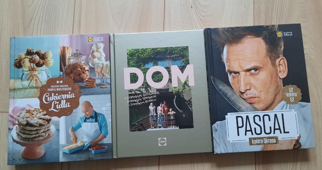 Książki kucharskie Lidl Okrasa Pascal | Szczecin | Kup teraz na Allegro ...