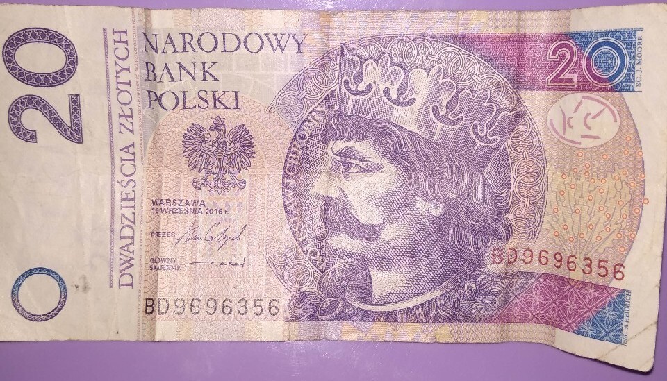 20 zł Bolesław I Chrobry BD9696356 | Poznań | Licytacja na Allegro Lokalnie
