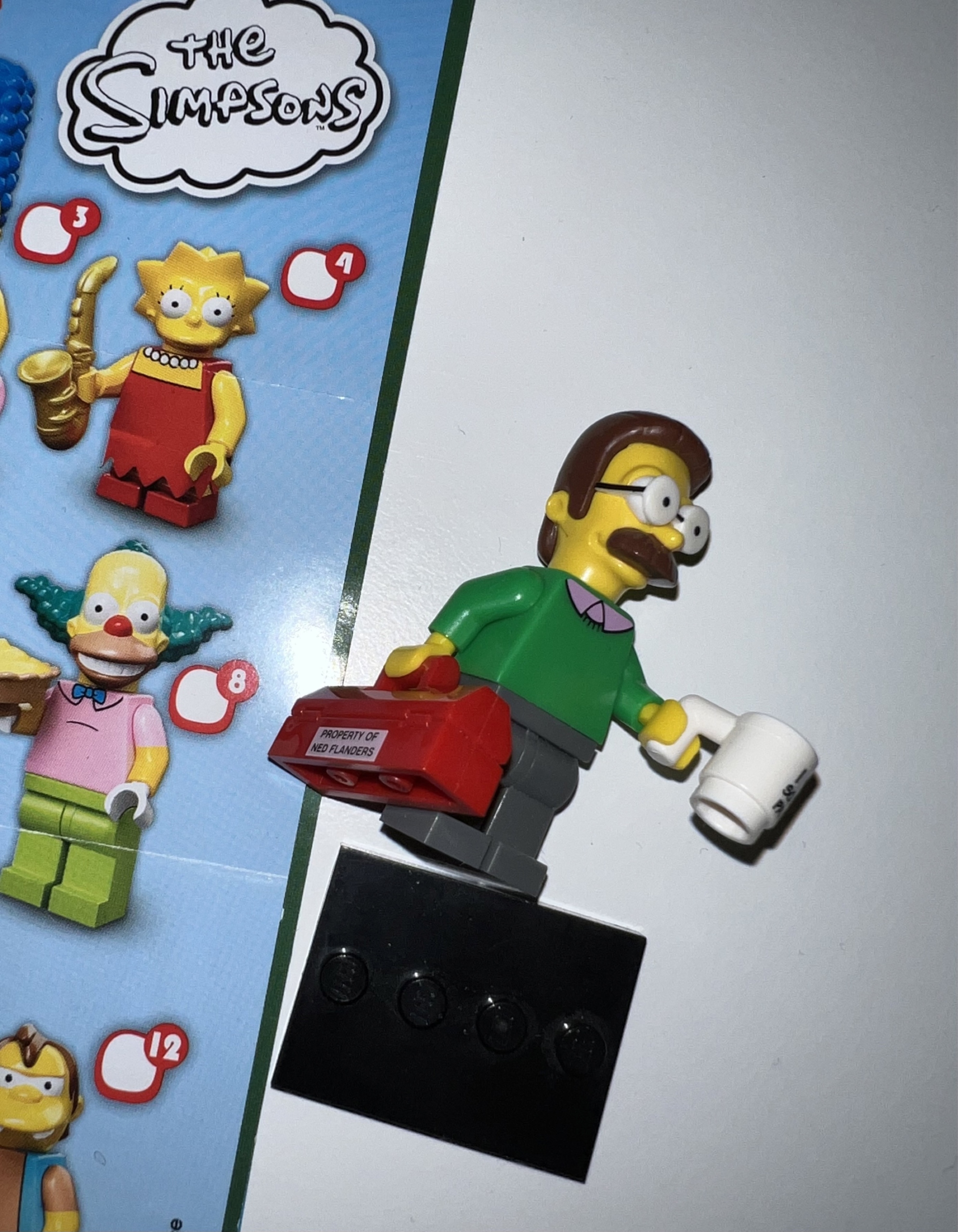 lego the Simpsons Minifigures Ned Flanders | Warszawa | Kup teraz na ...