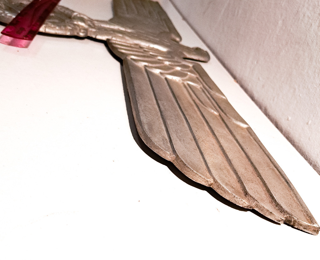 Wielkie godło gapa swastyka orzeł III Rzesza | Katowice | Kup teraz na ...