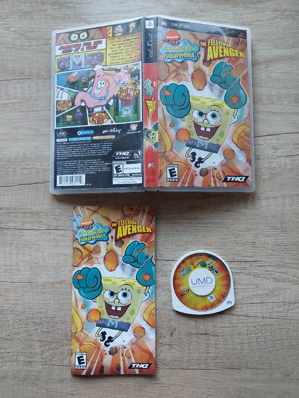 Spongebob Squarepants - The Yellow Avenger PSP | Rybienko Nowe | Kup ...