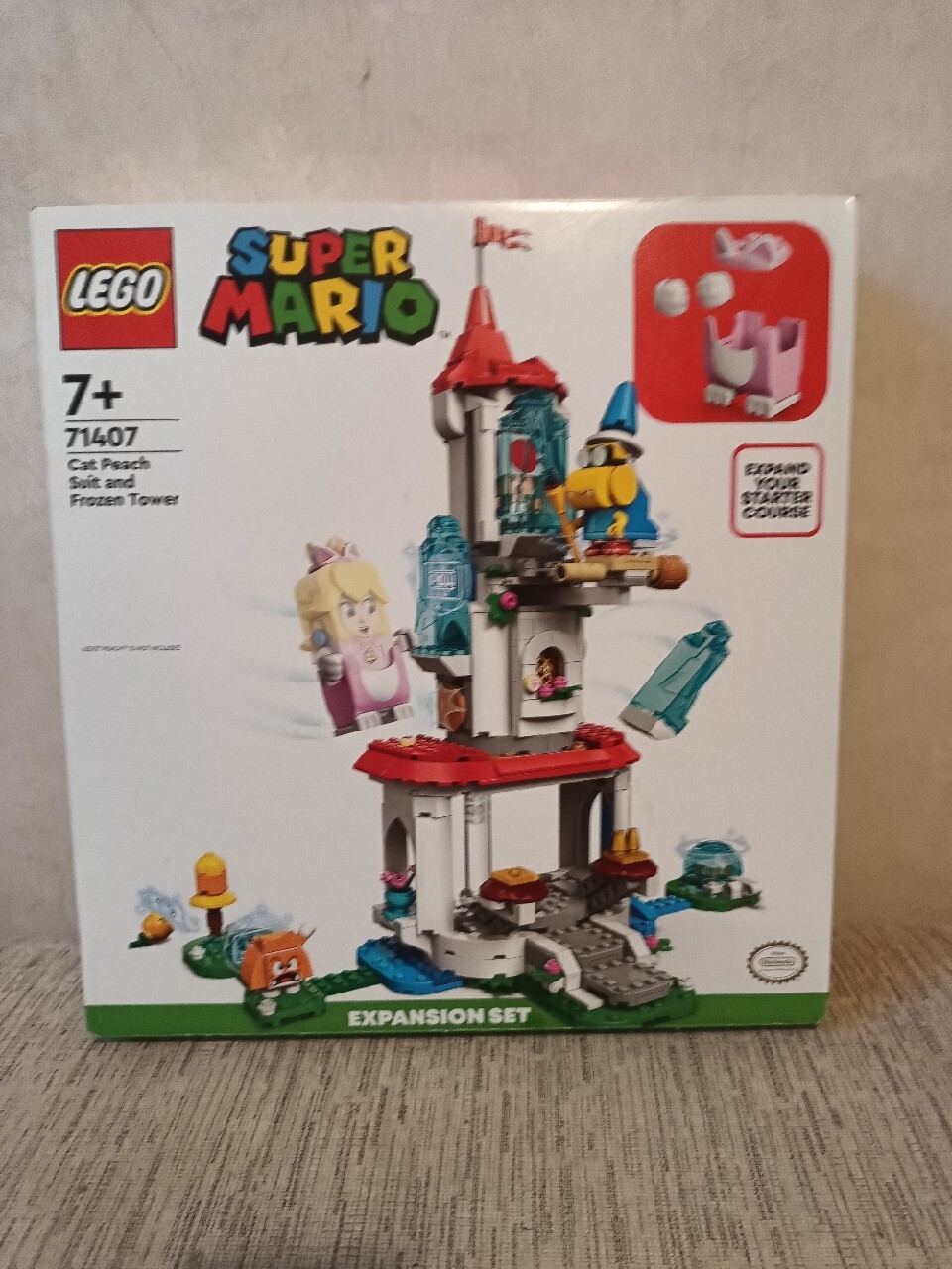 LEGO 71407 Super Mario Cat Peach i lodowa wieża | Kraków | Kup teraz na ...