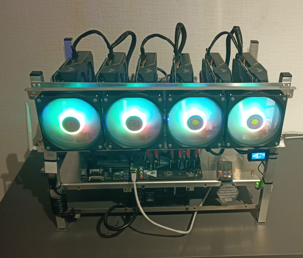 Obudowa koparki kryptowalut 6 kart graficznych | Kraków | Ogłoszenie na Allegro Lokalnie