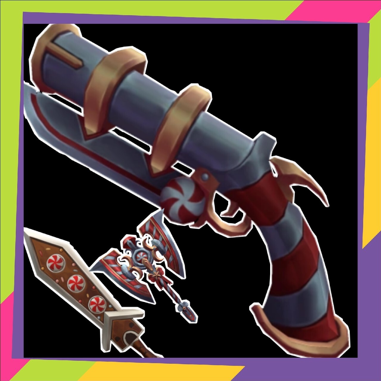 Swirly Set (Axe + Gun + Blade) MM2 Murder Mystery 2 Roblox | Warszawa ...